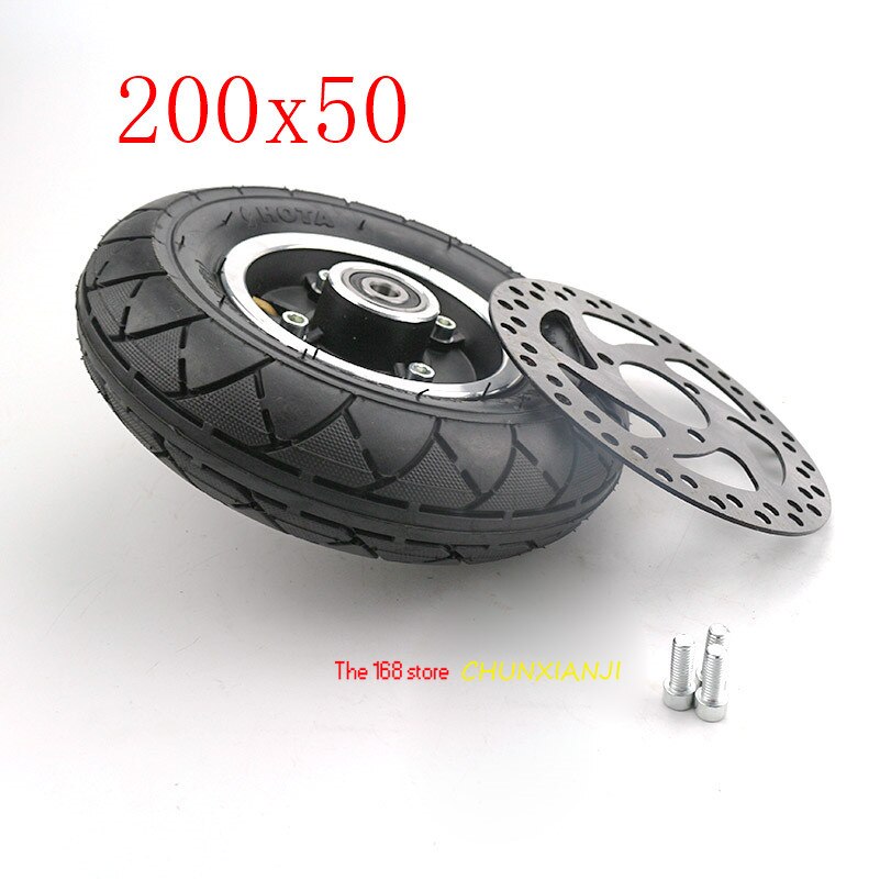 200x50 (8x2 '') reifen innenrohr + Rad Hub + brems... – Grandado