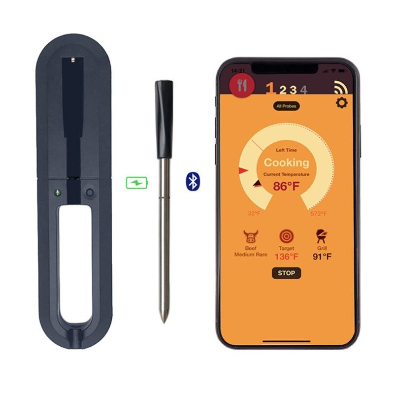 Kitchen Oven Thermometer Wireless Smart BBQ Meat F... – Grandado