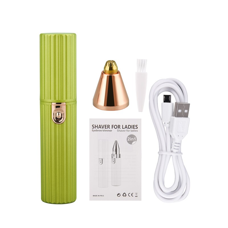 2 in 1 Rechargeable Eyebrow Trimmer Mini Lady Shav... – Grandado
