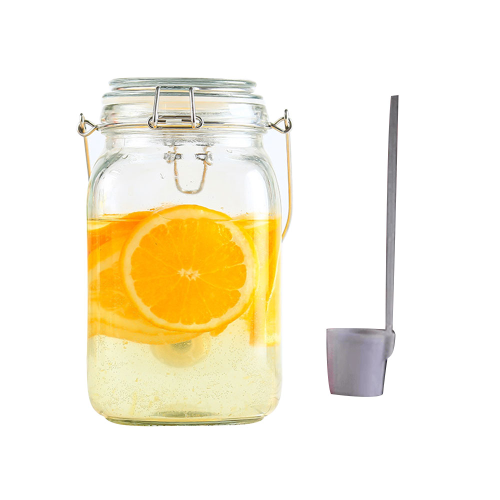 Thick Transparent Glass Juice Jar Household Sparkl... – Grandado