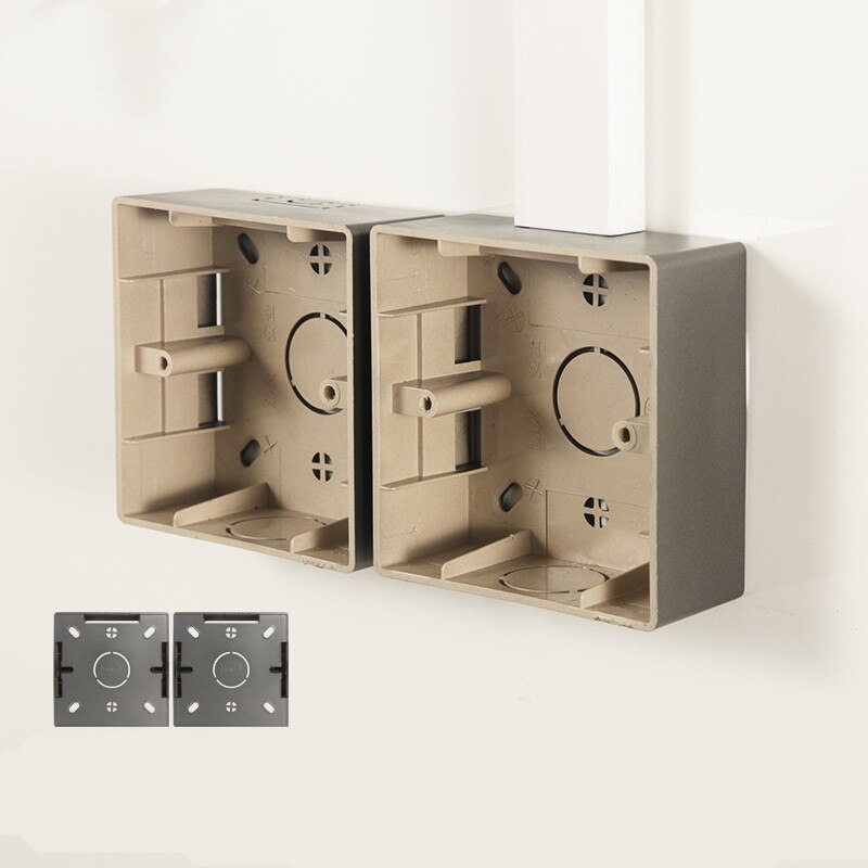 1 Set (2 Stuks) wall Mount Switch Box Vlamvertrage... – Grandado