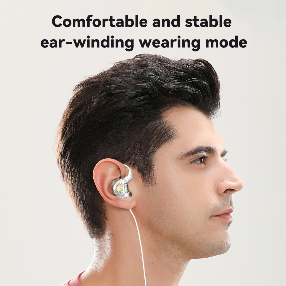 QKZ AK6 DMX Earphone HiFi Bass Dual Drive Wired He... – Grandado