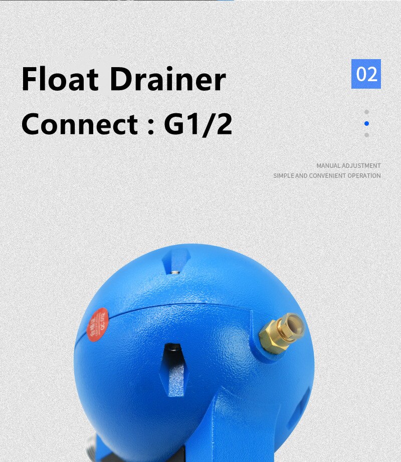 HAD20B Round Ball Float Type Air Compressor Water ... – Grandado