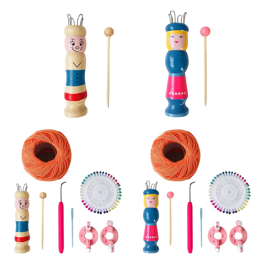 Wooden Doll Knitting Loom Rope Weaving Tool Easy R... – Vicedeal