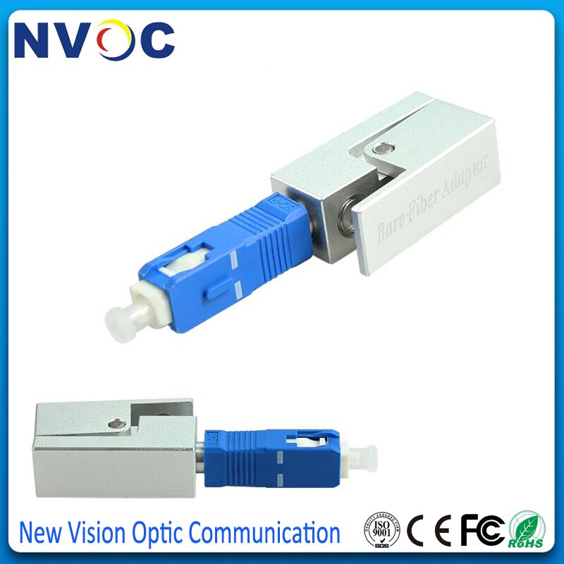 Square Type SC Bare Fiber Adaptor SC Bare Fiber Ad... – Grandado