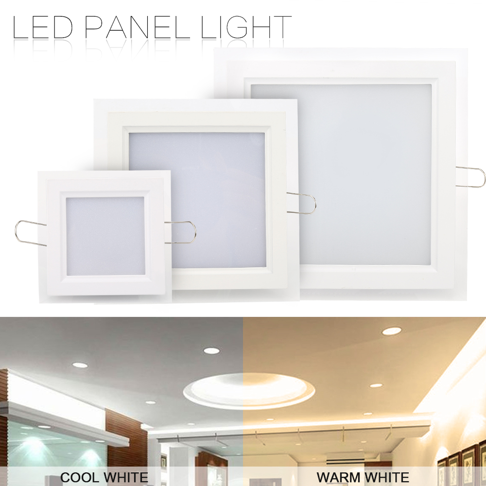 Vierkante LED Panel Licht 9 W 15 W 18 W LED Lamp D... – Vicedeal