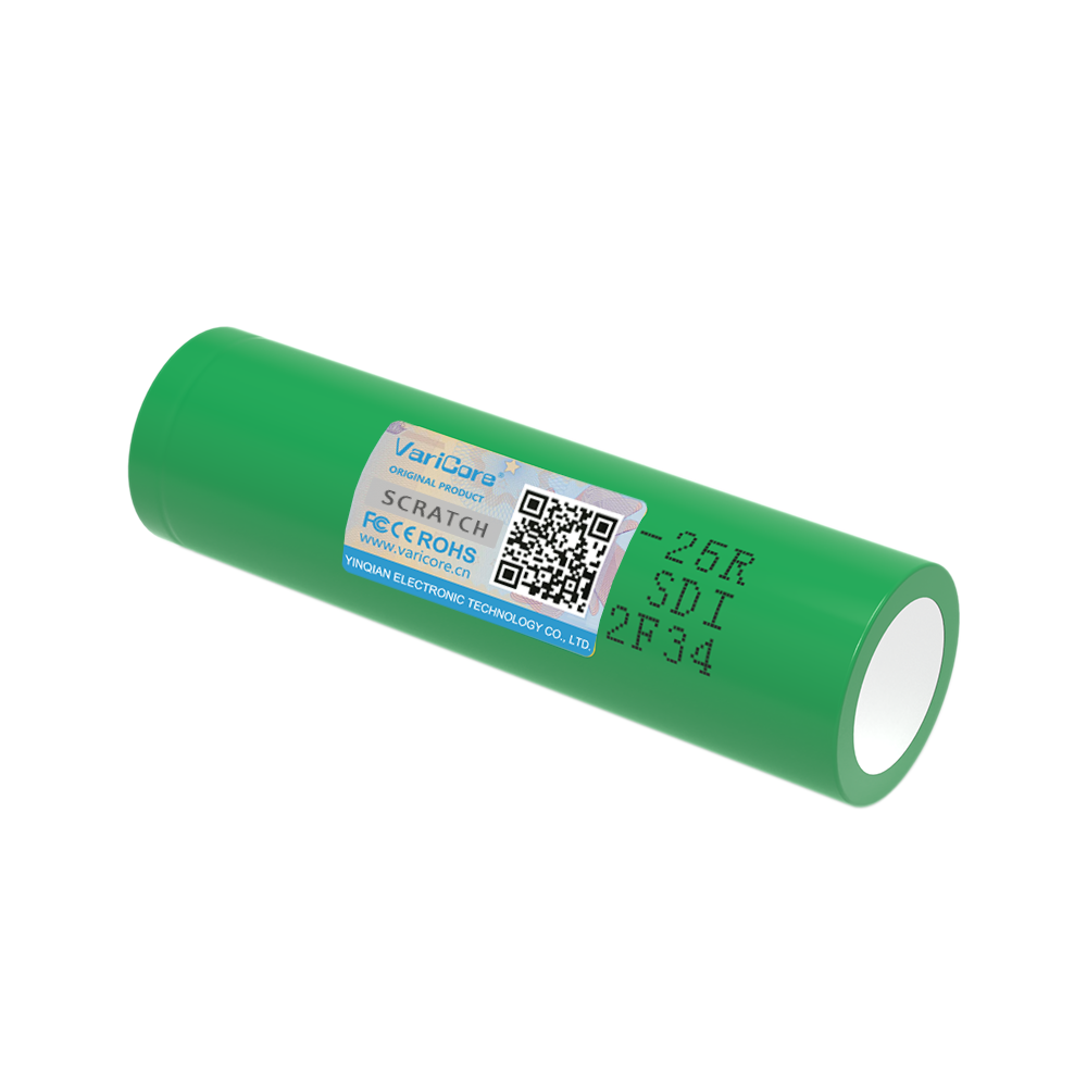 Varicore Rechargeable battery Lithium 18650 2500mA... – Grandado