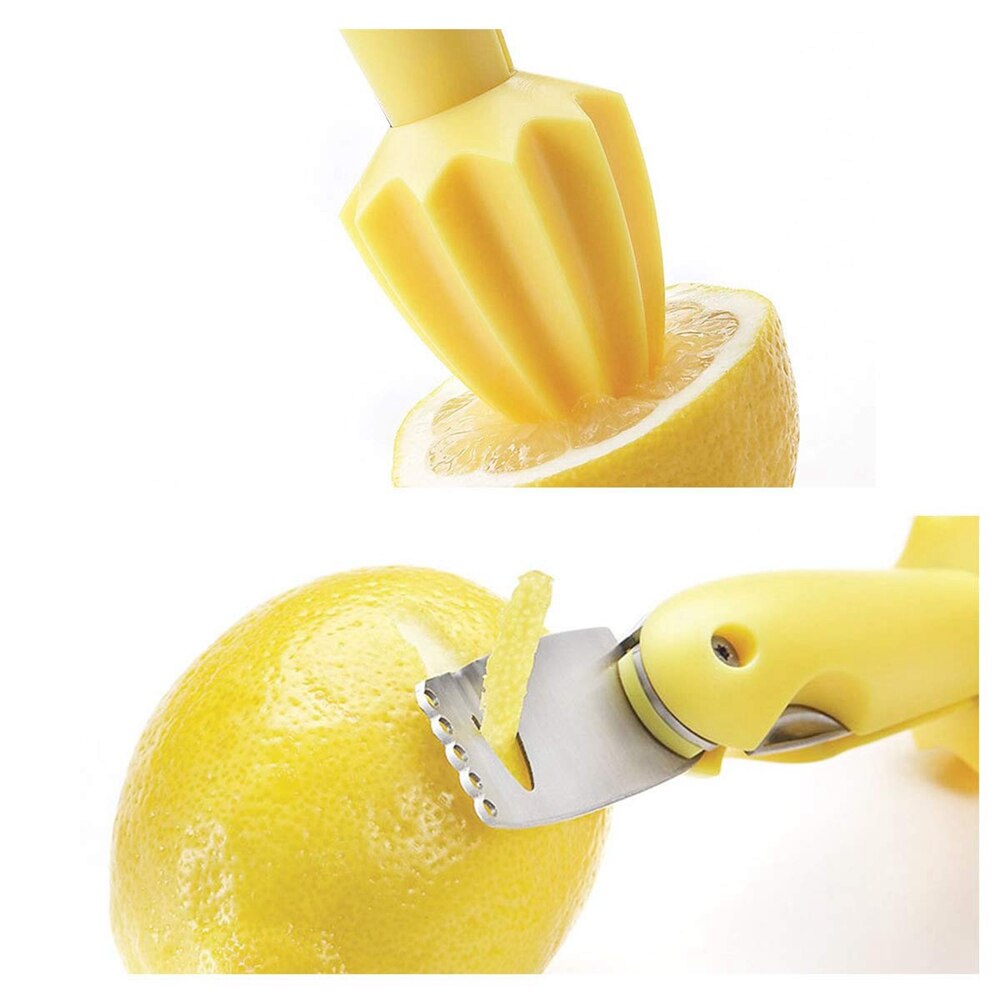 Presse-citron à citron multi-usage | Avec couteau,... – Grandado