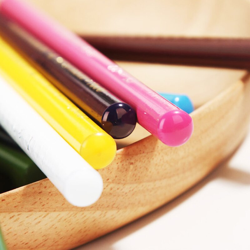 12pcs/box UNI 7600 Paper Oily Crayon 12-color Cord... – Grandado
