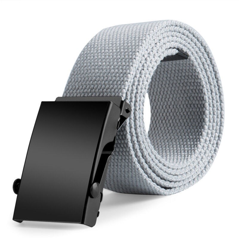 t 120CM Canvas Belts Mens Womens Unisex Cotton Can... – Grandado
