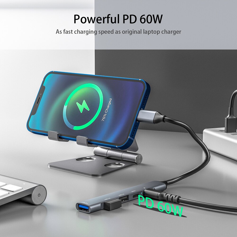 USB C HUB Type C Docking Station Thunderbolt 3 Wit... – Grandado