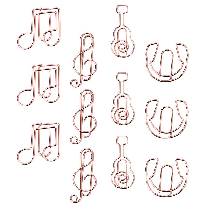 12 Uds. Clips creativos para notas musicales, Mini... – Grandado