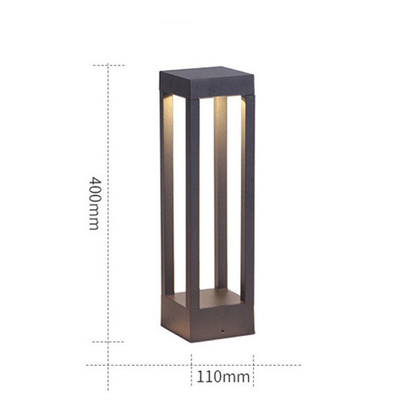 Modern Outdoor Garden Lawn Lamp Waterproof Aluminu... – Grandado