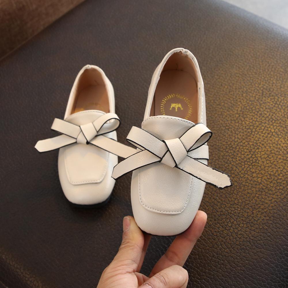 Girls Shoes Children's girls bow shoes small shoes... – Grandado