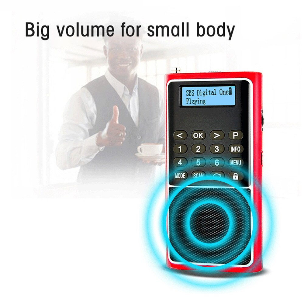 FM Radio Mini Portable Speaker With Headphone Jack... – Grandado