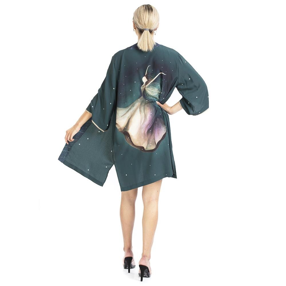 Kimono Model Seahorse Kimono Yukata women Kimono c... – Grandado