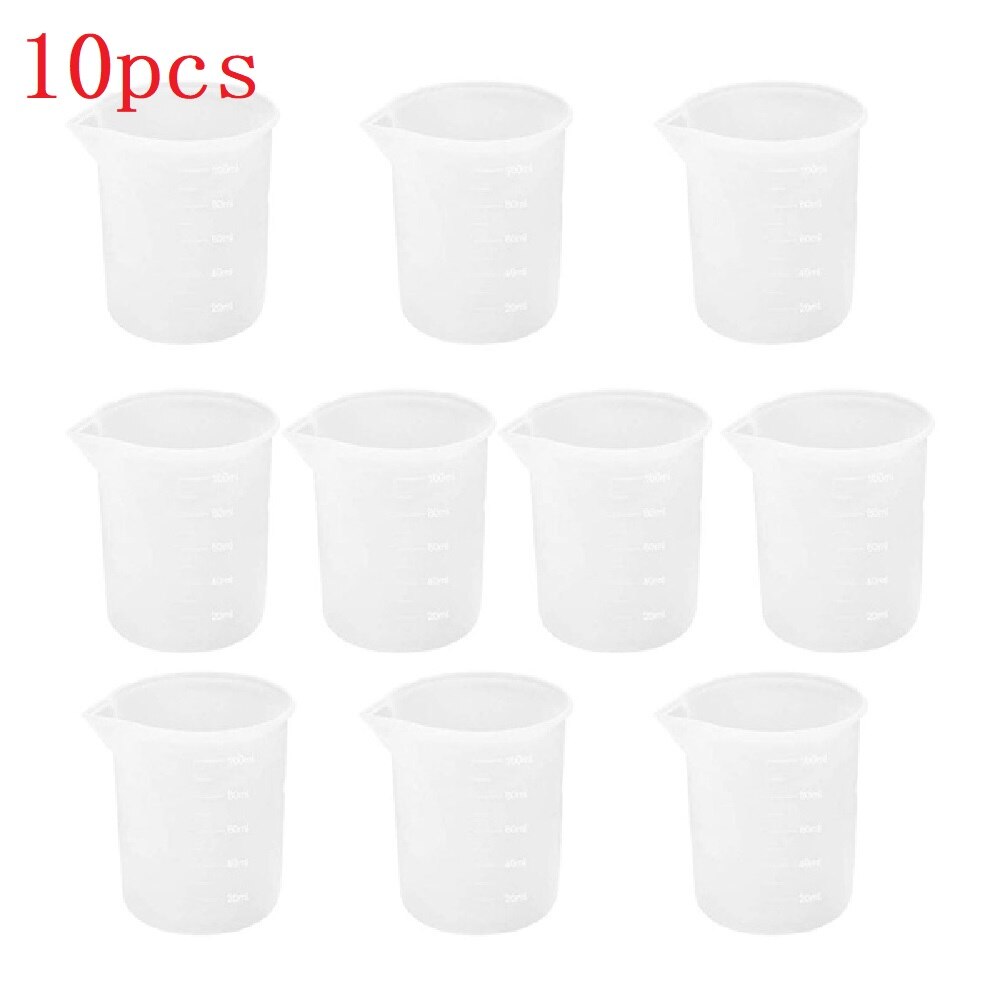 10Pcs Silicone Measuring Cups 100 Ml Silicone Cups... – Grandado