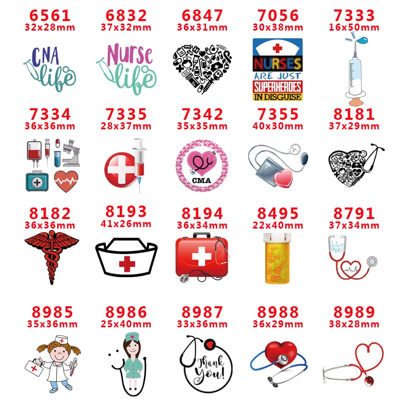 30 pcs cartoon character planar resin PR 7333 – Grandado