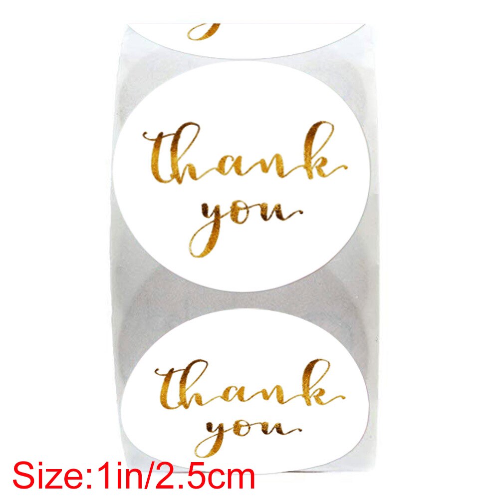 500pcs Thank You Stickers Seal Labels For Envelope... – Grandado