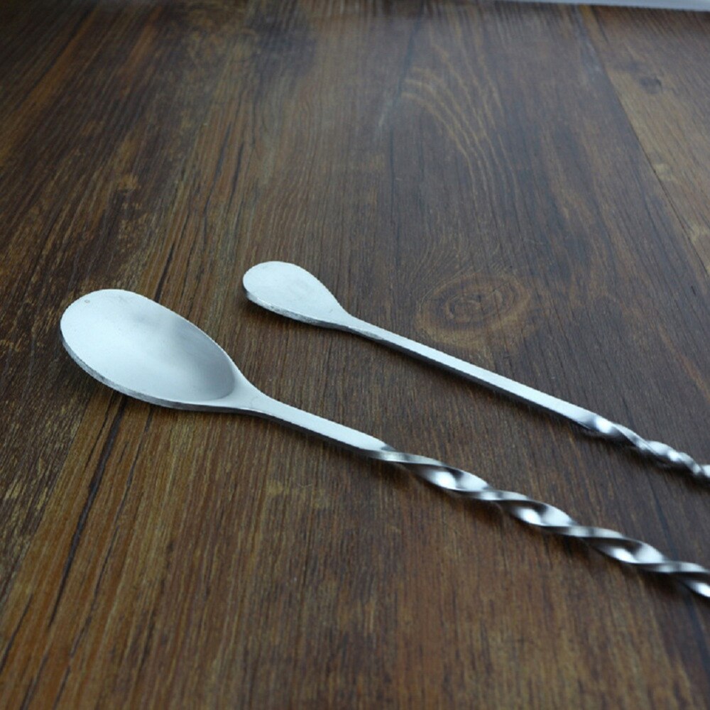 Stainless steel Bar Spoons Cocktail Drink Mixer Mu... – Grandado