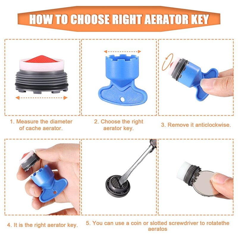 12 Pieces Faucet Aerator for Cache Aerators and 5 ... – Grandado