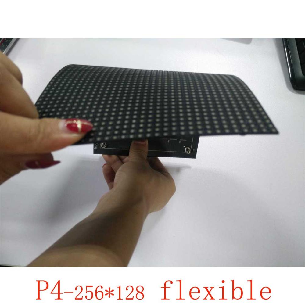 indoor full color p4 Flexible led panel 256*128mm ... – Grandado