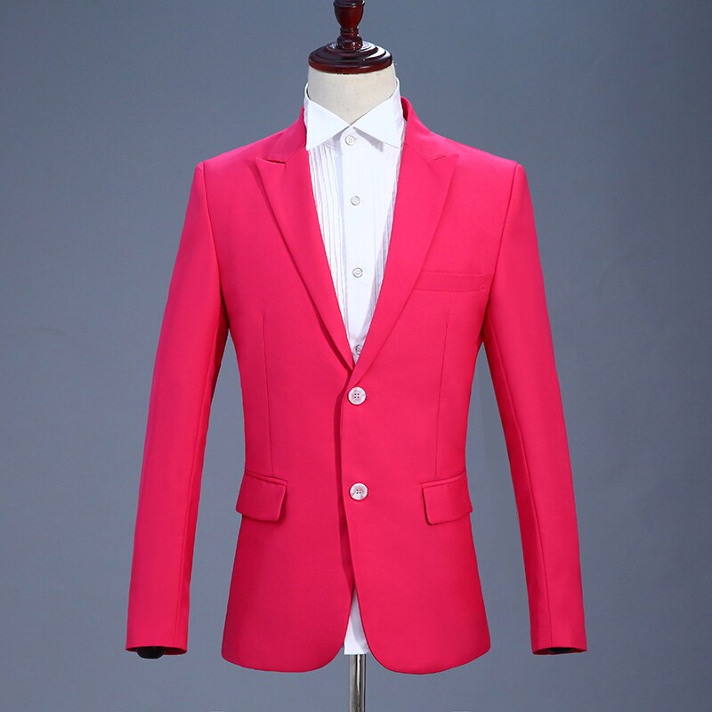 Everyday casual men's solid color two-piece suit (... – Grandado