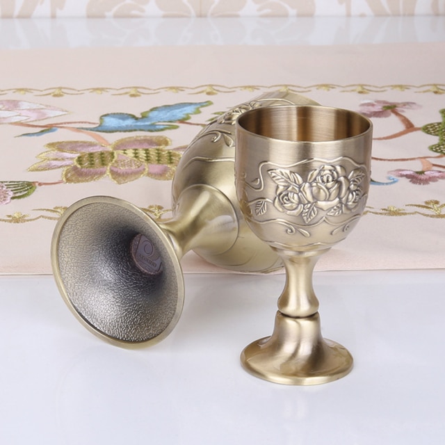 5 tipos de copa vaso vino cáliz aleación antiguo V... – Grandado