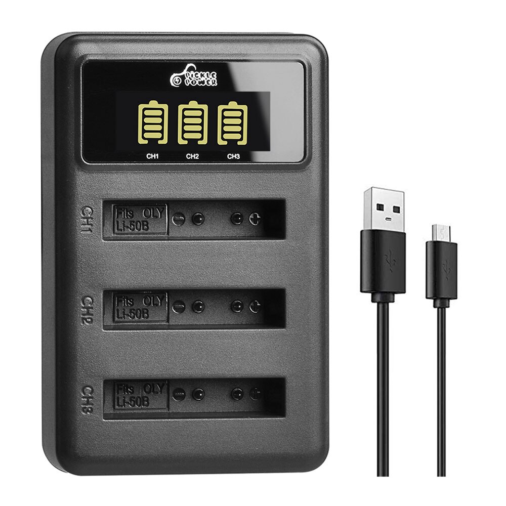 Li-50B D-LI92 Li 50B D LI92 Batterie und 3 Kanal L... – Vicedeal