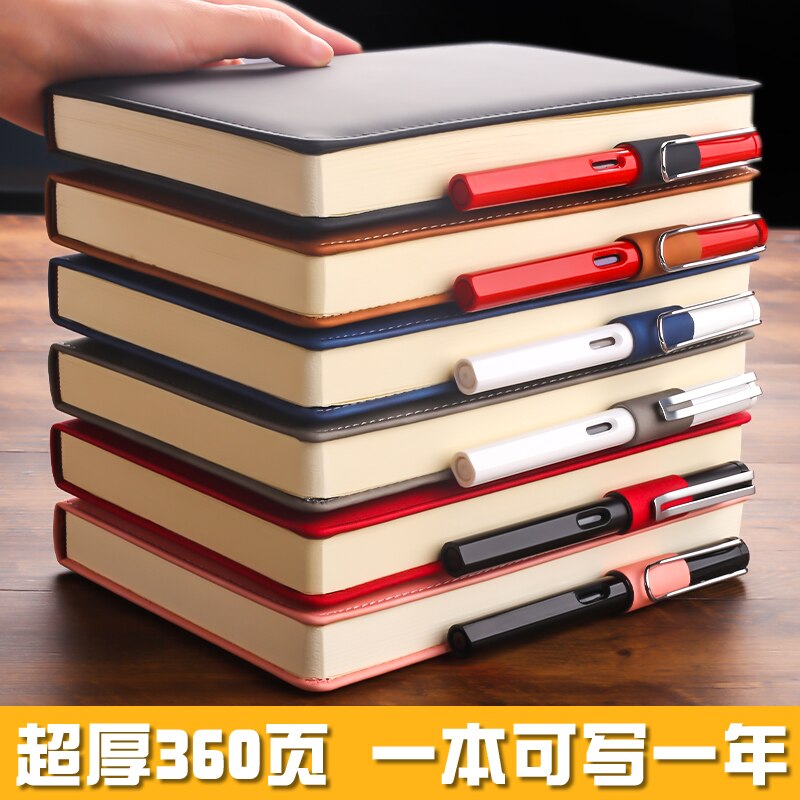 KLW A5 Notebook Thick Business Notepad Meeting Rec... – Grandado