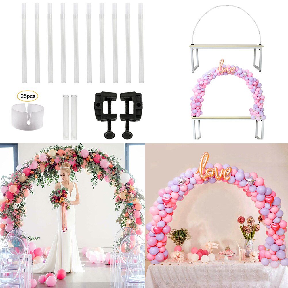 Balloon Stand Wedding Arch Decor Birthday Balloons... – Grandado