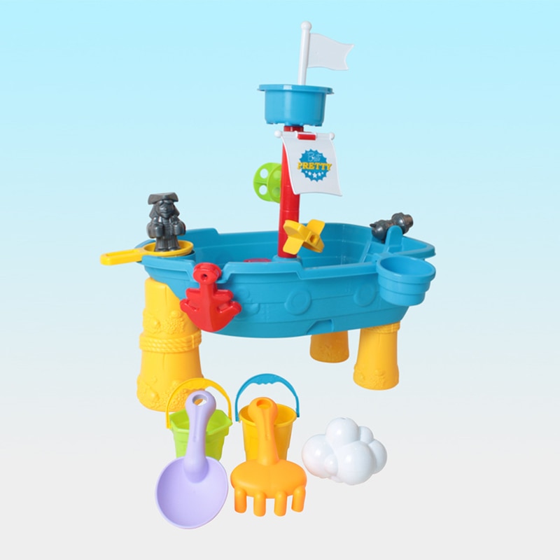 Sand Water Table for Toddlers 17-Piece Water Play ... – Grandado