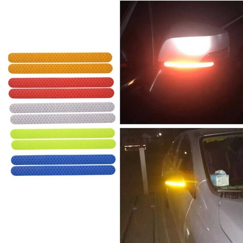Autocollant réflecteur de voiture multicolore, ban... – Grandado
