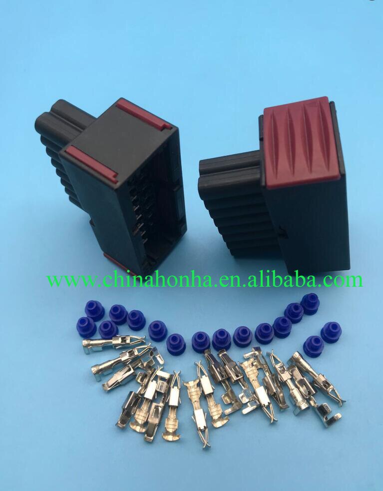 1 stks/partij 16 Pin/Manier Vrouwelijke Auto Water... – Vicedeal