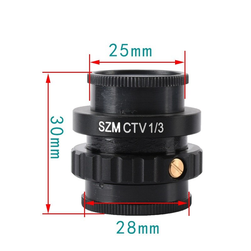 Trinocular Stereo Microscope Camera Eyepiece 1/3 E... – Grandado