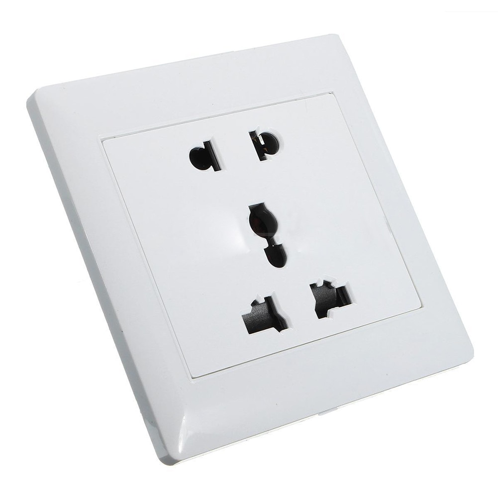 Universal 5-hole Electric AC Power Outlet Panel Pl... – Vicedeal