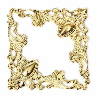 12 PCS metal corner bracket gold copper copper 42m... – Vicedeal