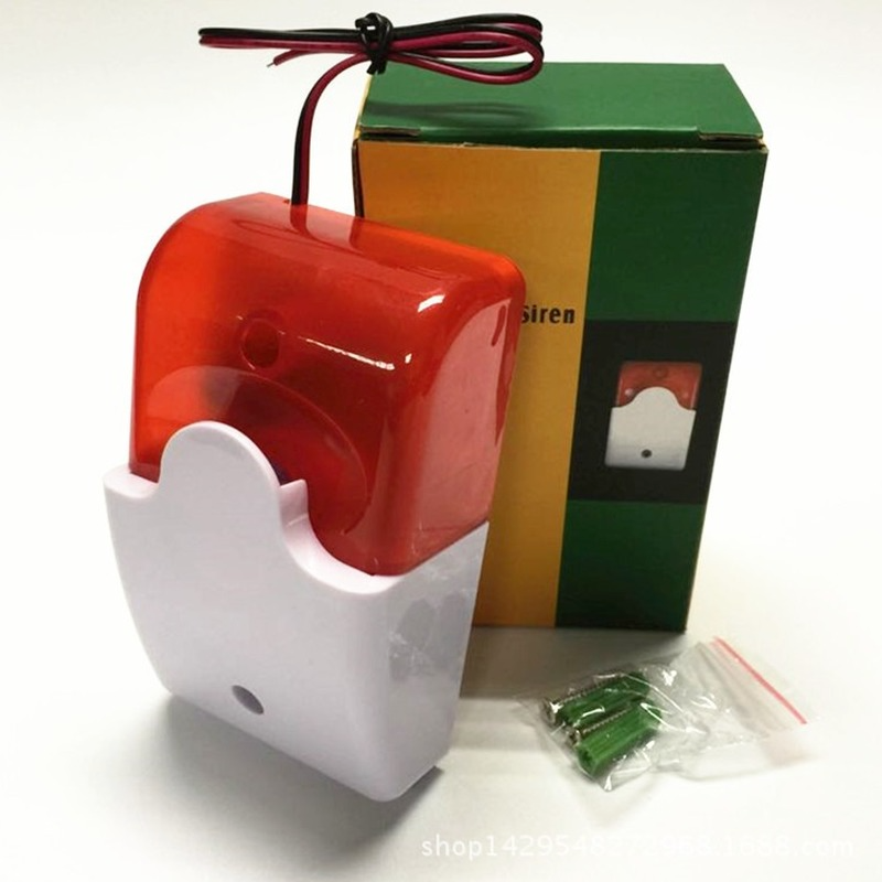 Sound and Light Alarm 220v 103 Fire Alarm Horn Ant... – Vicedeal