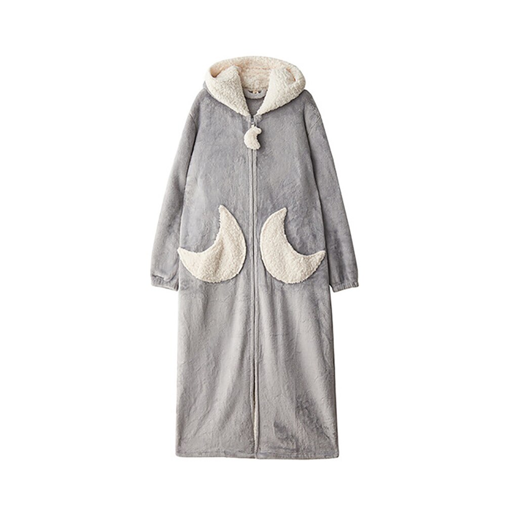 Winter Robes for Women Bathrobe Night Dress Thick ... – Grandado