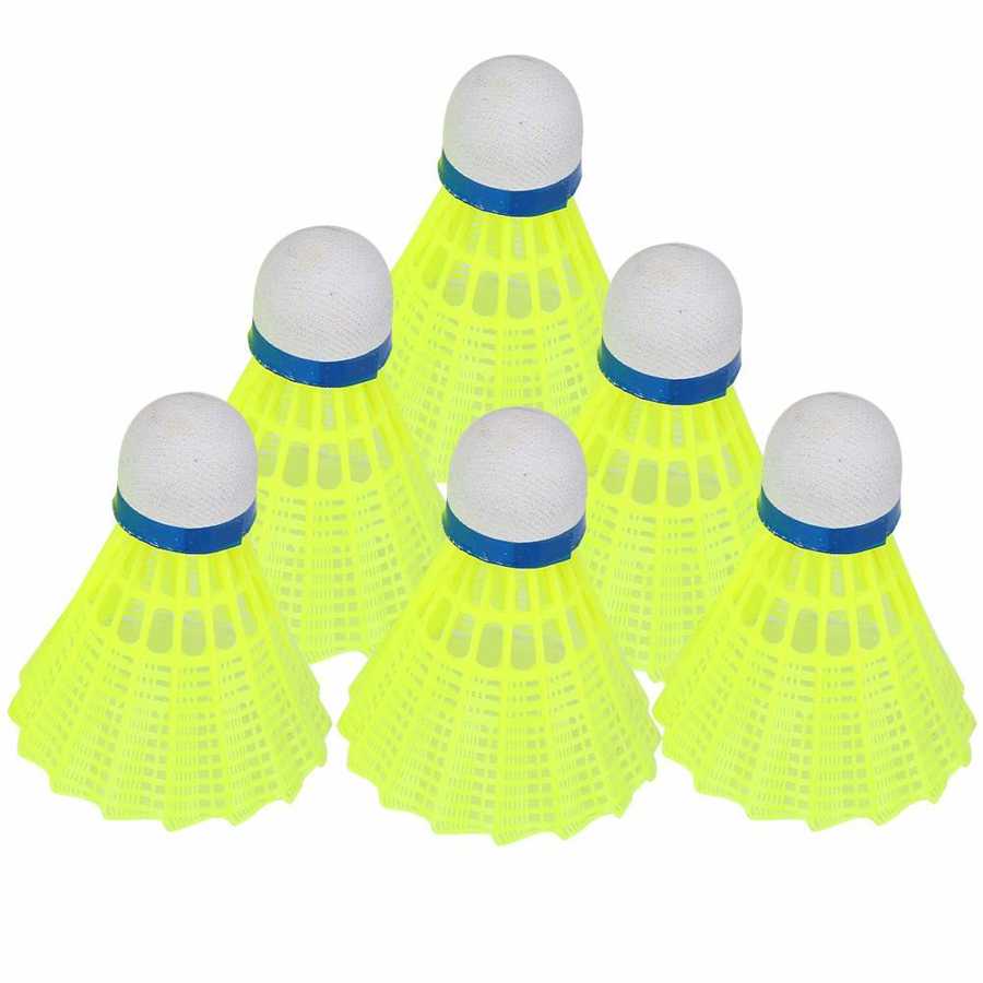6pcs/set Nylon Badminton Ball Shuttlecocks For Out... – Grandado