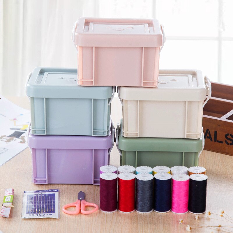 Large Sewing Box Set Household Portable 10 Piece S... – Grandado
