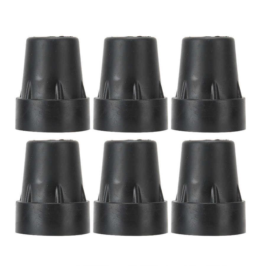 6pcs Walking Stick Bottom Pads Anti Slip Walking C... – Vicedeal