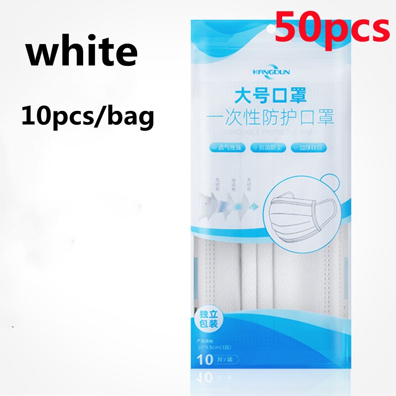 Face Mask Xxl Large Size Mask Black Wide Earloop M... – Vicedeal