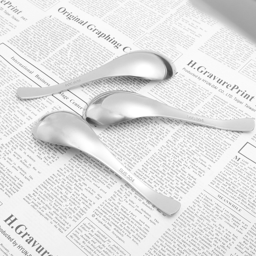 3Pcs Roestvrij Stalen Lepel Maaltijd Lepel Soep Le... – Grandado