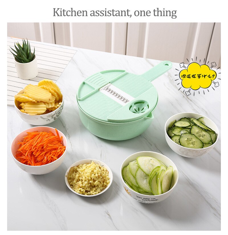 Round Wheat Straw Cutter Multifunctional Kitchen T... – Grandado