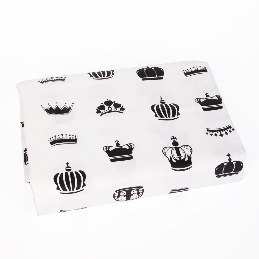 50*145cm Wave Plaid Stripe Patterns 100% Printed C... – Grandado