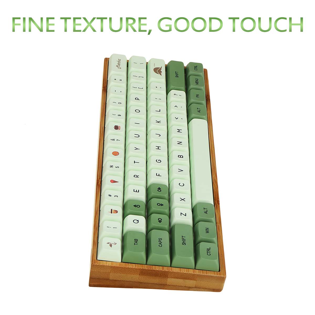 Keycaps 125 keys PBT Keycap DYE-SUB XDA Profile Ma... – Vicedeal