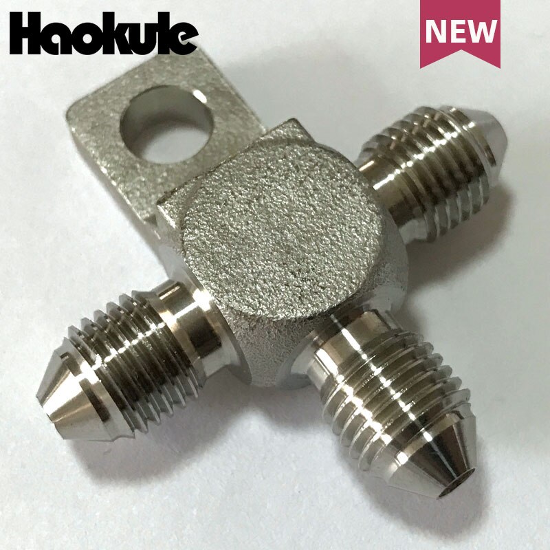 Haokule Stainless Steel 3Way 3AN/AN3 Tee Block Wit... – Grandado