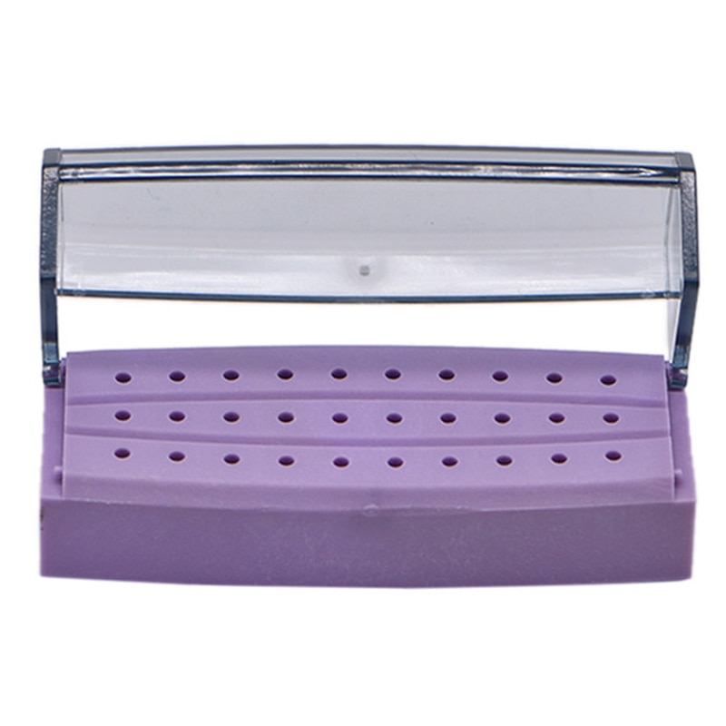 30 Holes Dental burs Drill Holder Plastic Bur Bloc... – Grandado