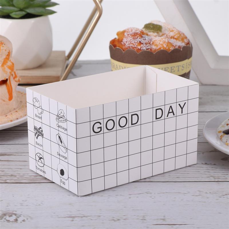 20PCS Paper Cake Packaging Boxes Sandwich Containe... – Vicedeal